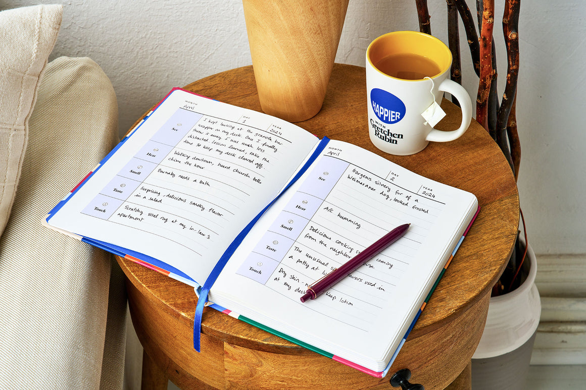 Five-Senses Journal – The Happiness Project