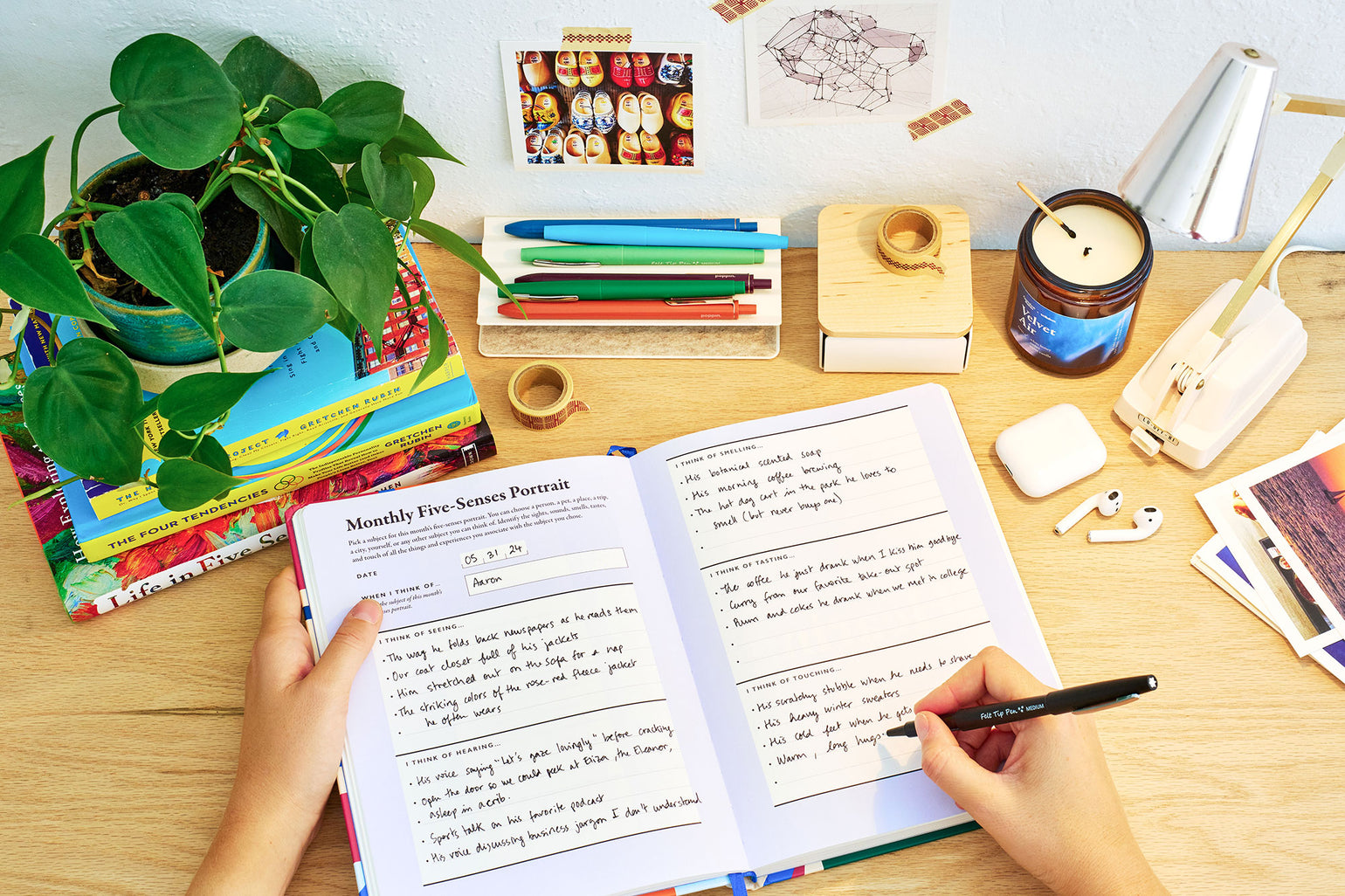 Five-Senses Journal – The Happiness Project