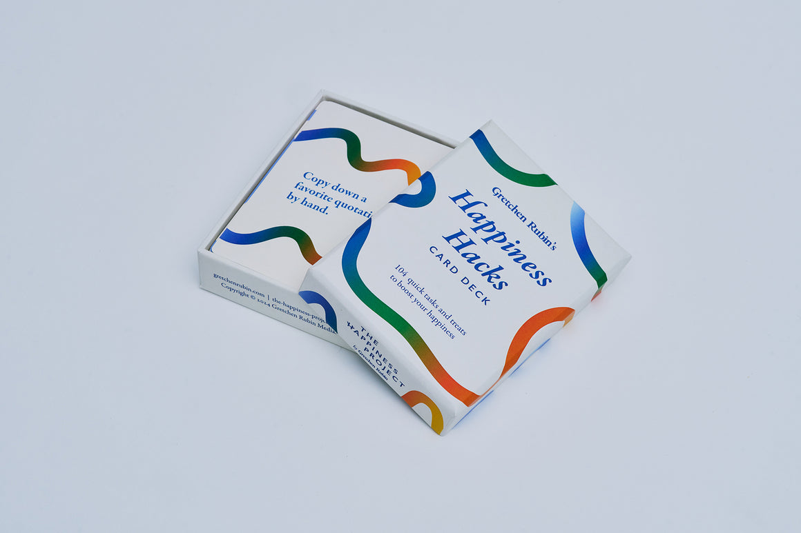 Happiness Hacks Card Deck – The Happiness Project