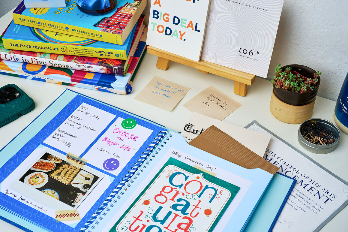 Memento Keepsake Journal with FREE Companion Guide – The Happiness Project